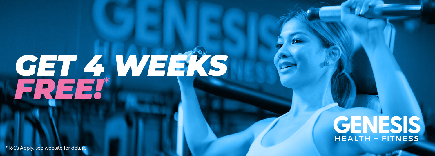 4 Weeks Free - Genesis Health + Fitness - Thank You